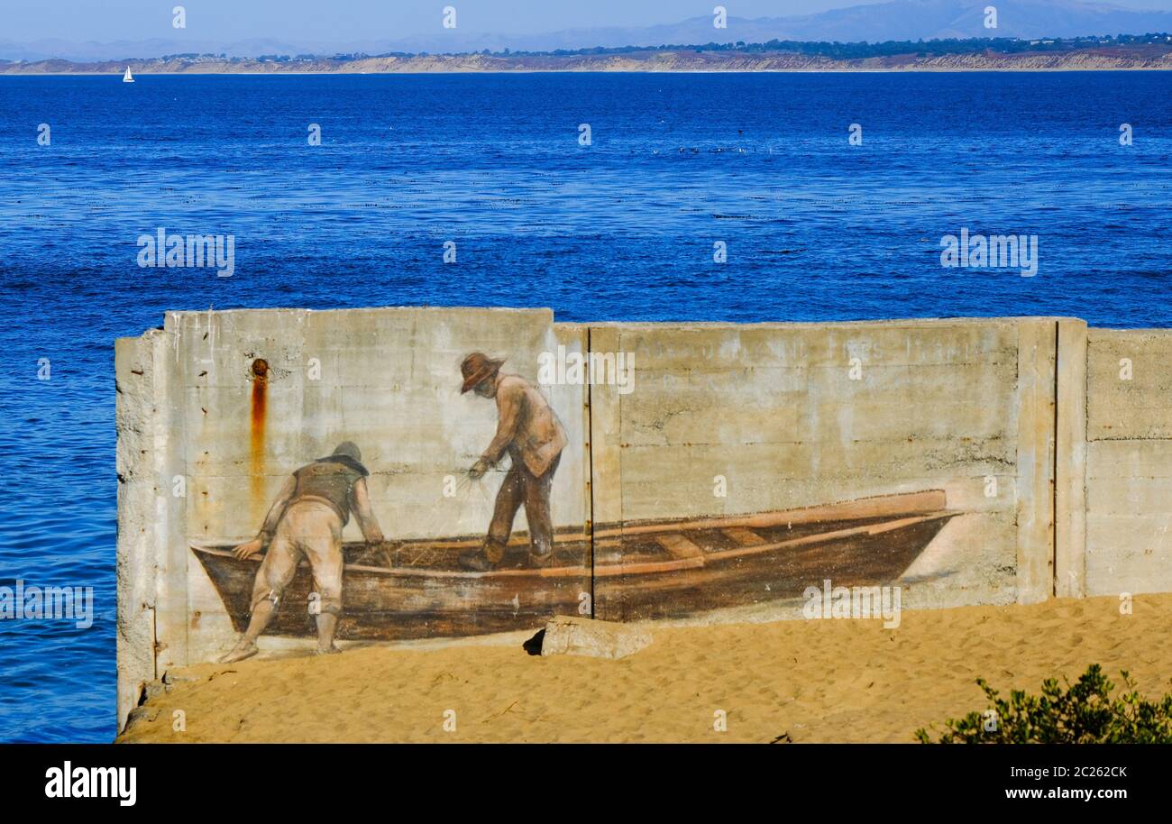 In Honor of Monterey Fishing Stock Photo - Alamy