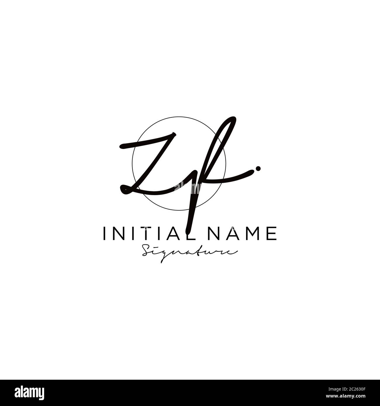 Letter zf logo hi-res stock photography and images - Alamy