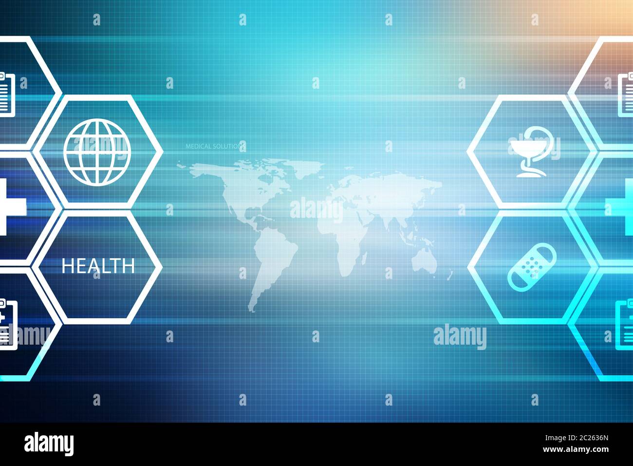 Medical Abstract Background; Suitable for Healthcare and Medical News ...