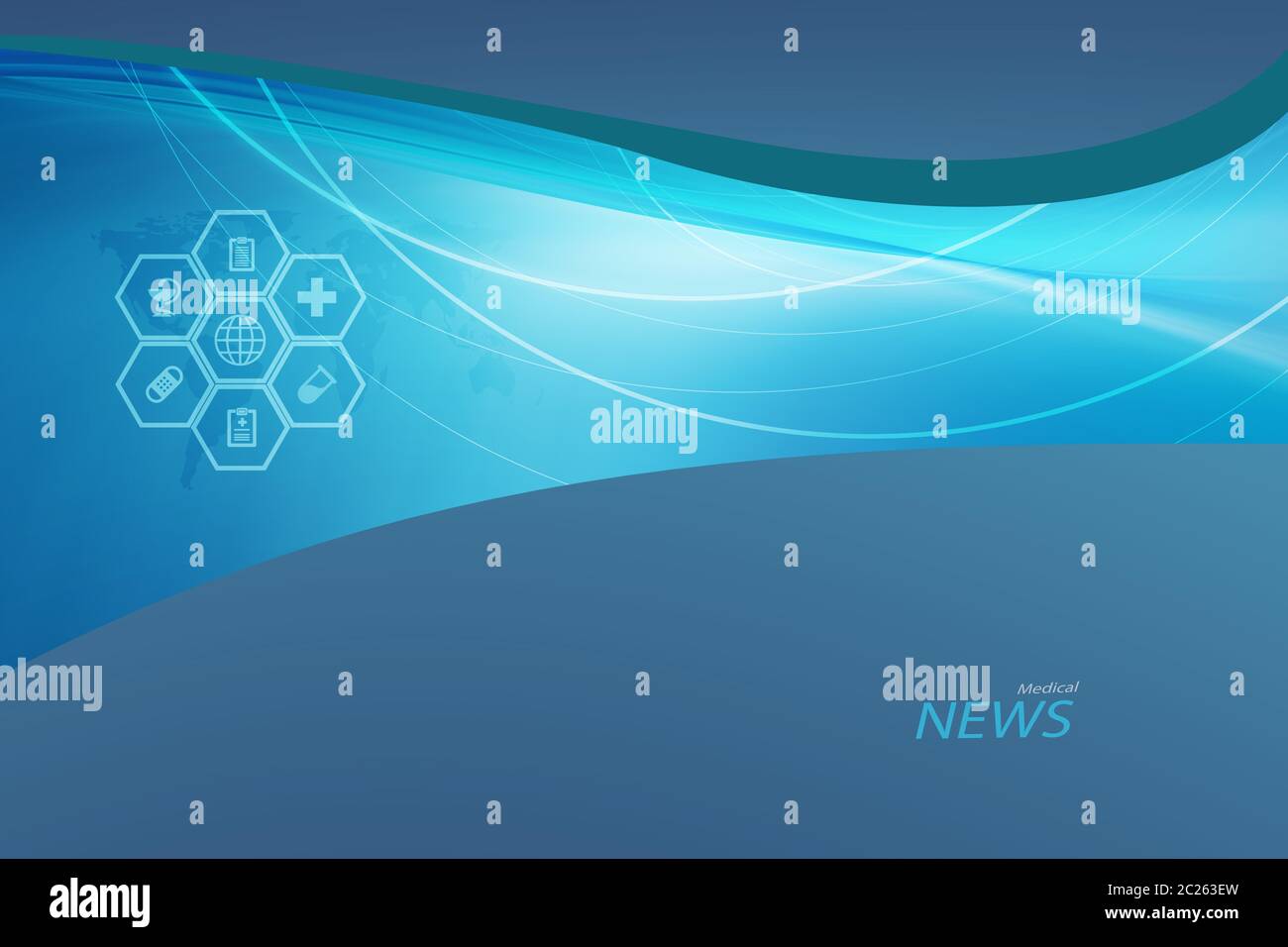 Medical Abstract Background; Suitable for Healthcare and Medical News ...