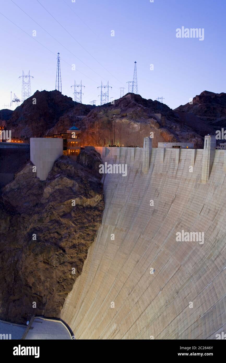 Hoover Dam, Boulder, Nevada, USA, North America Stock Photo - Alamy