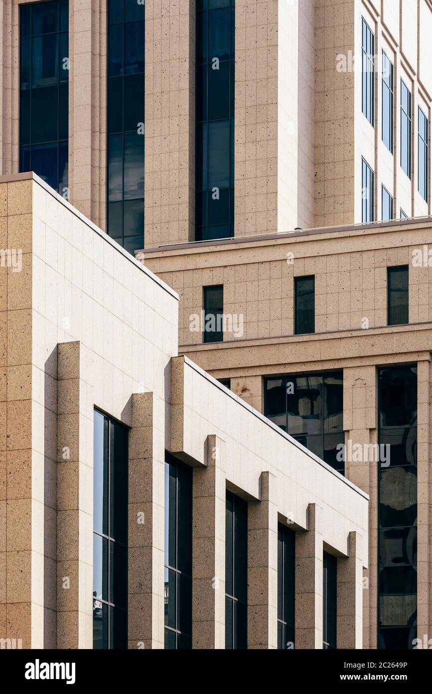Old fashioned architecture details of building. Background Stock Photo ...