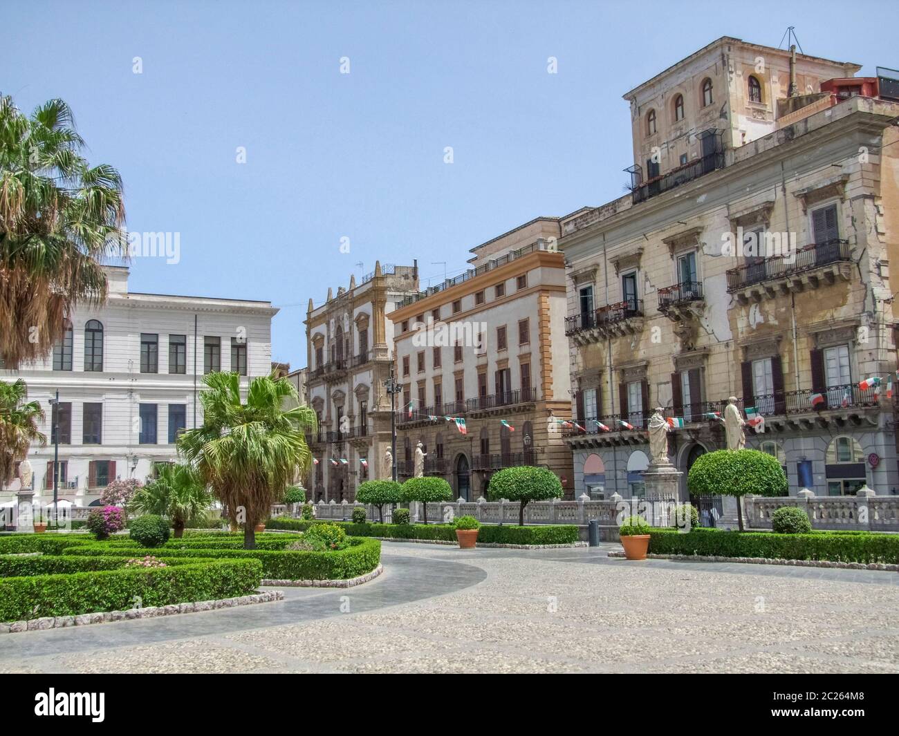 city view of Palermo in Sicily Stock Photo - Alamy
