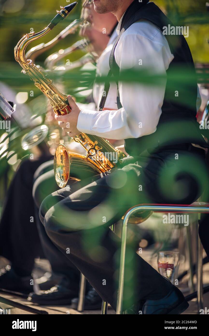 Young orchestral musicians hi-res stock photography and images - Alamy