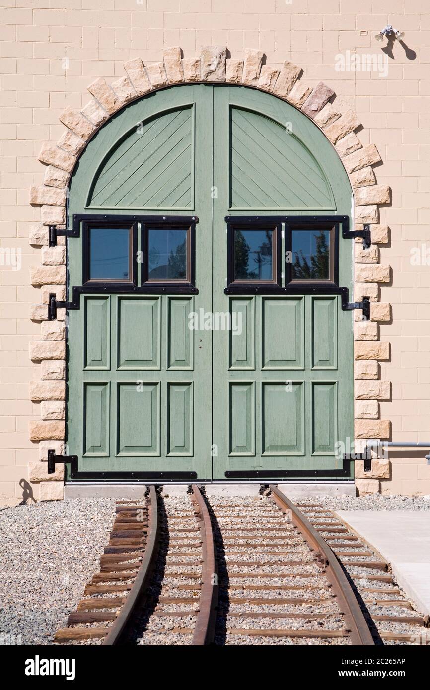 Nevada State Railway Museum, Carson City, Nevada, USA Stock Photo - Alamy