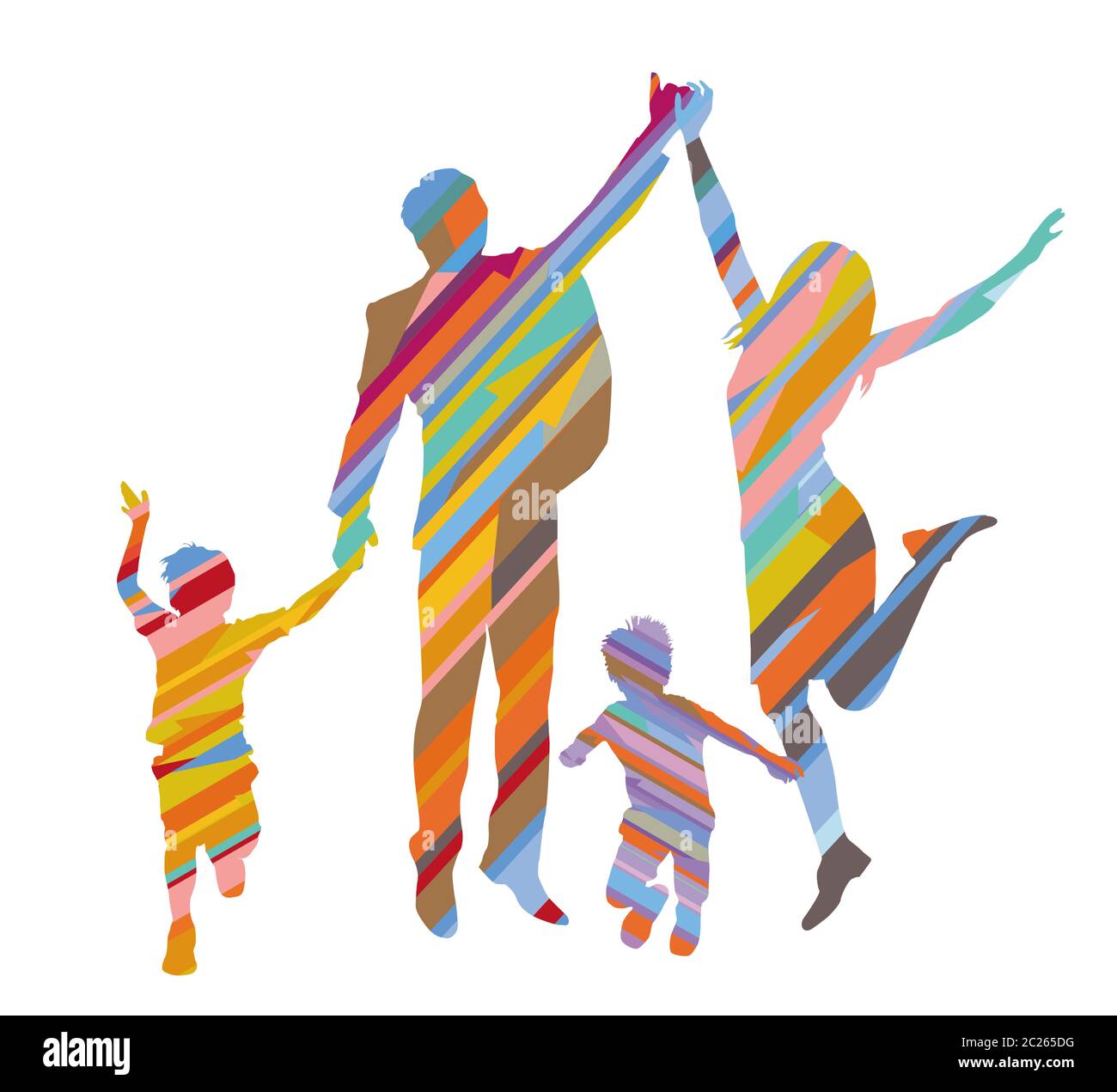 Have fun together Cut Out Stock Images & Pictures - Alamy