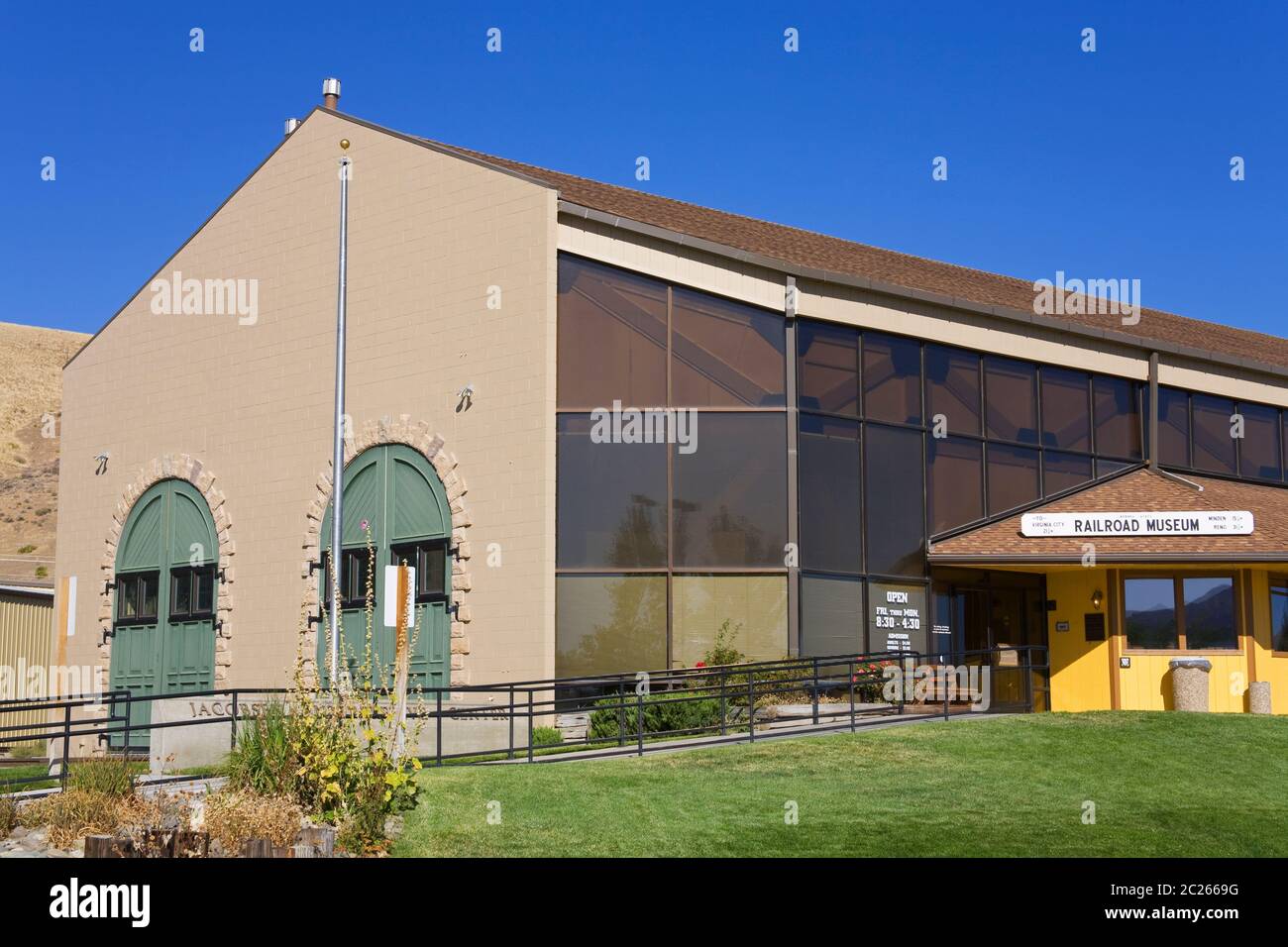 Nevada State Railway Museum, Carson City, Nevada, USA Stock Photo - Alamy