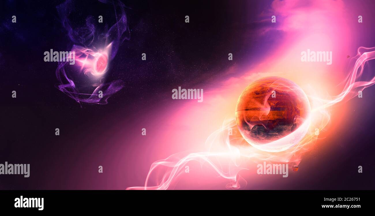 Hot planet mars moons hi-res stock photography and images - Alamy