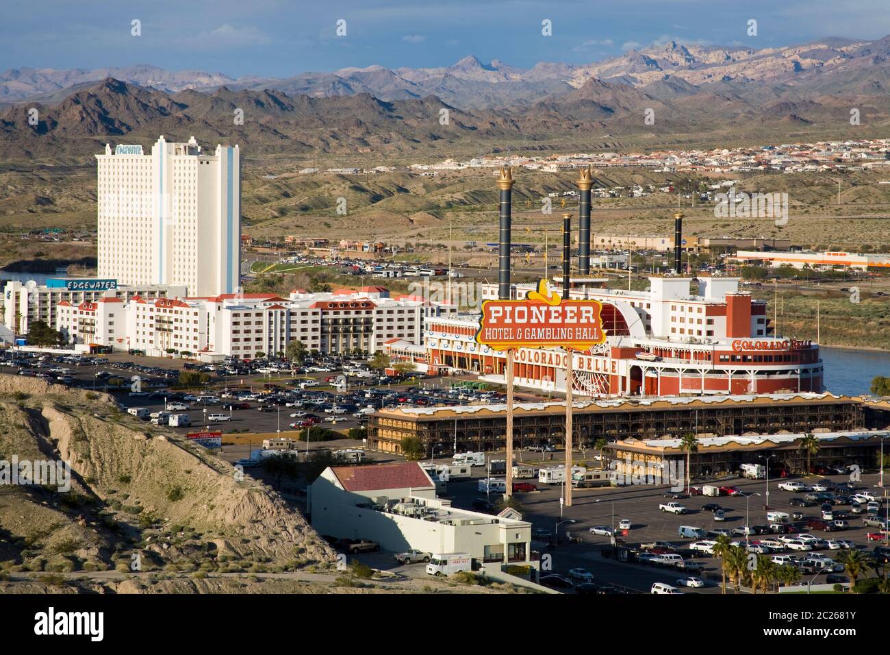 Laughlin skyline hi-res stock photography and images - Alamy