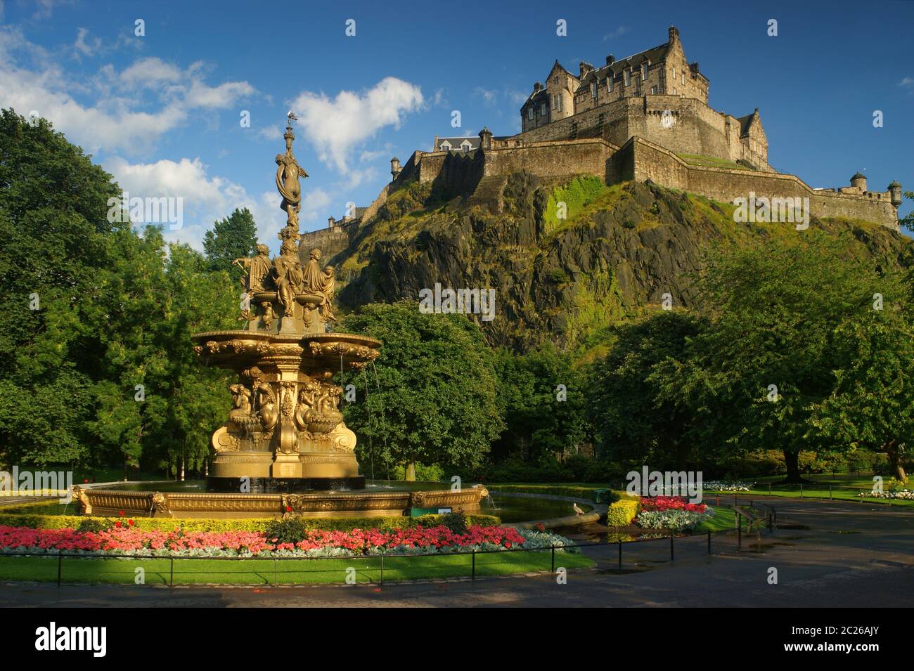 Edinburgh Castle Scotland Stock Photo - Alamy