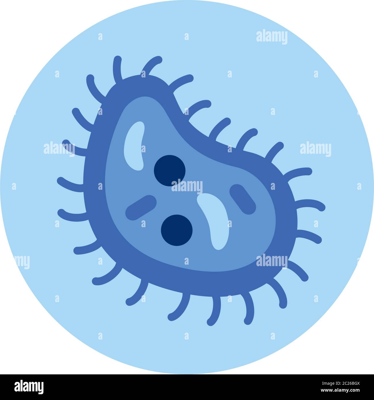 virus design, Bacterium organism molecule and infection theme Vector ...
