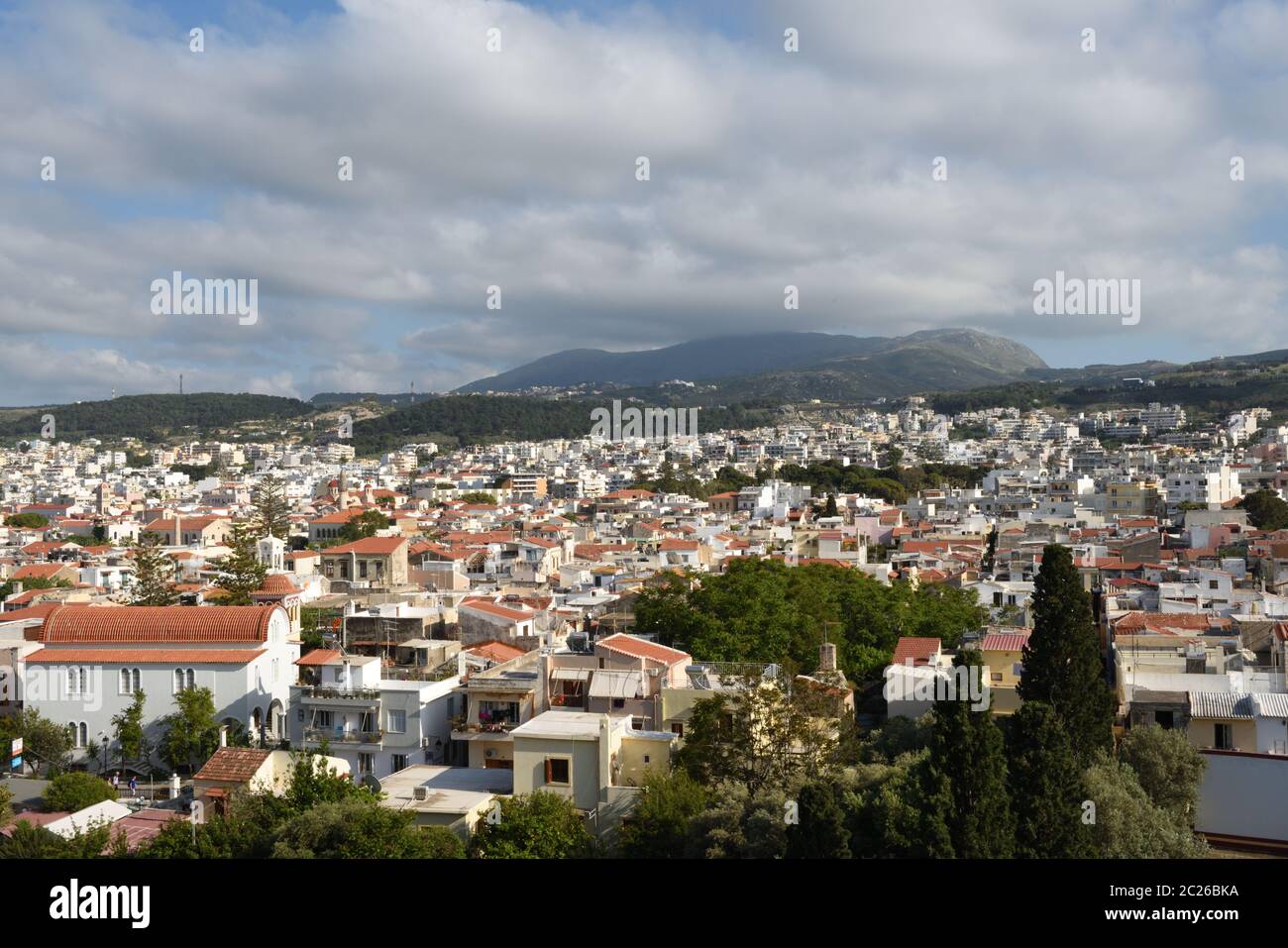 Aerial view crete hi-res stock photography and images - Alamy