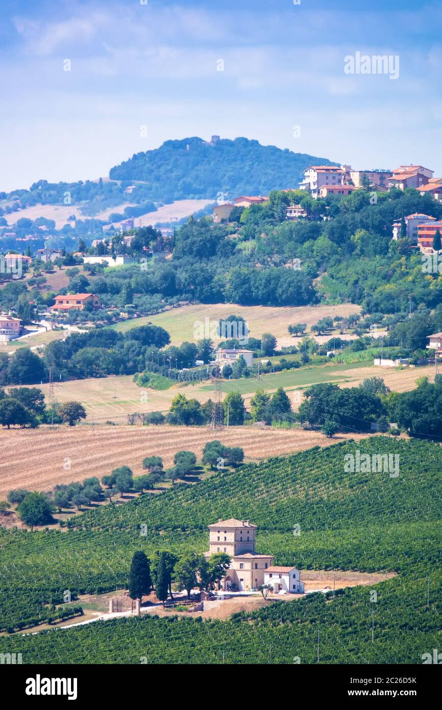 Marche landscape hi-res stock photography and images - Alamy