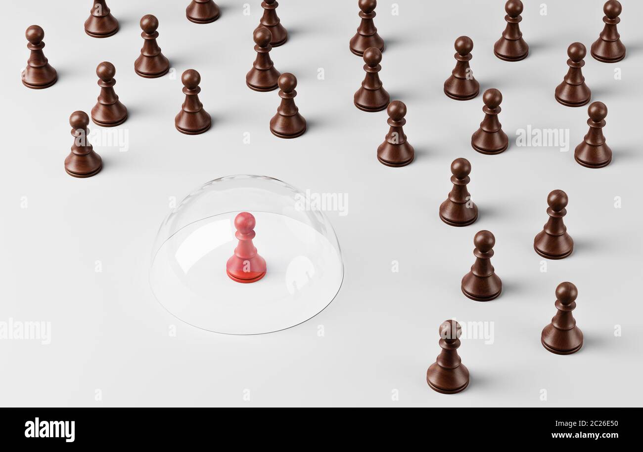 Social Isolation Concept Stock Photo - Alamy