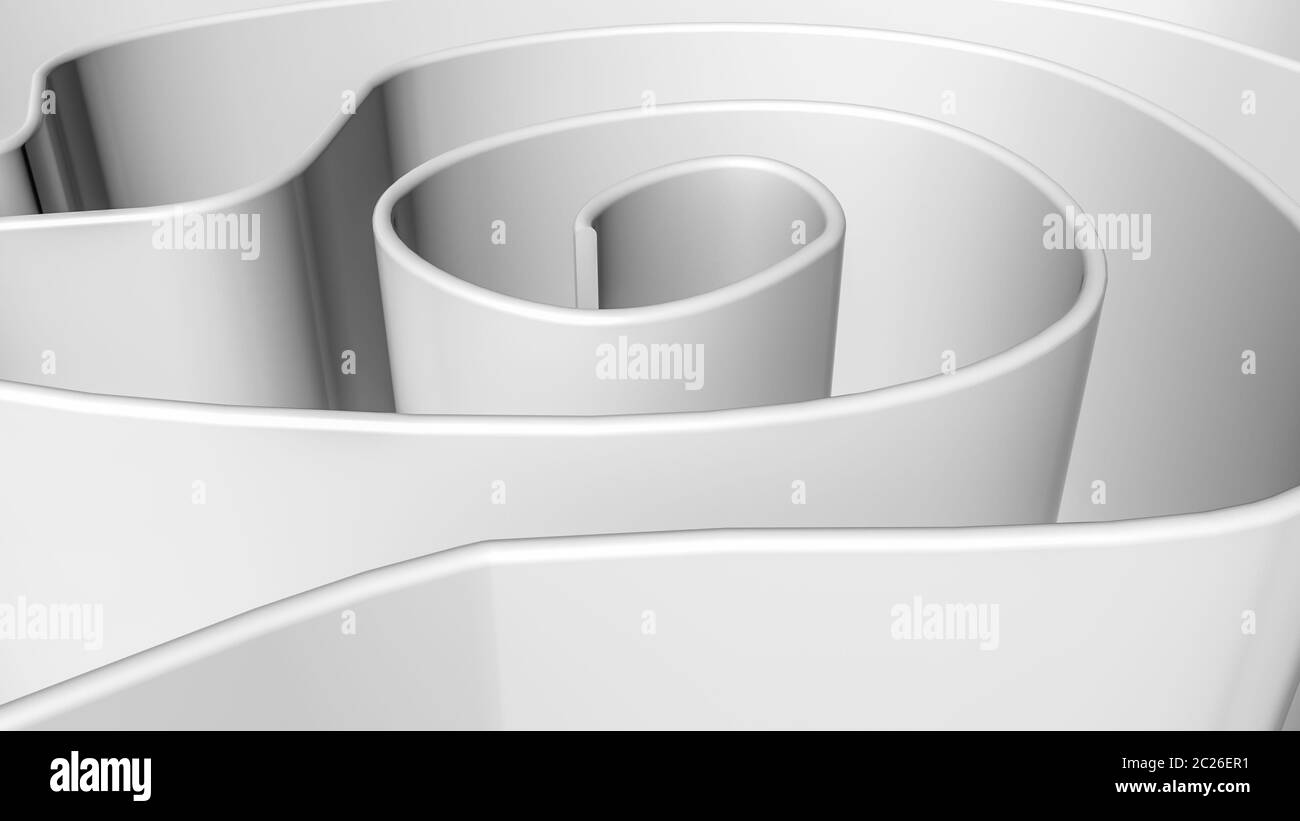 abstract gray figure. 3d render Stock Photo - Alamy