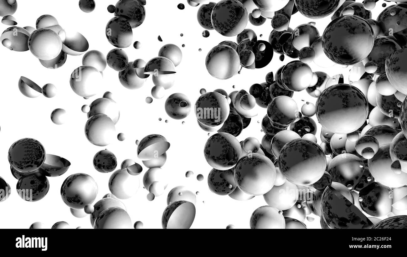 Three dimensional spheres hi-res stock photography and images - Alamy