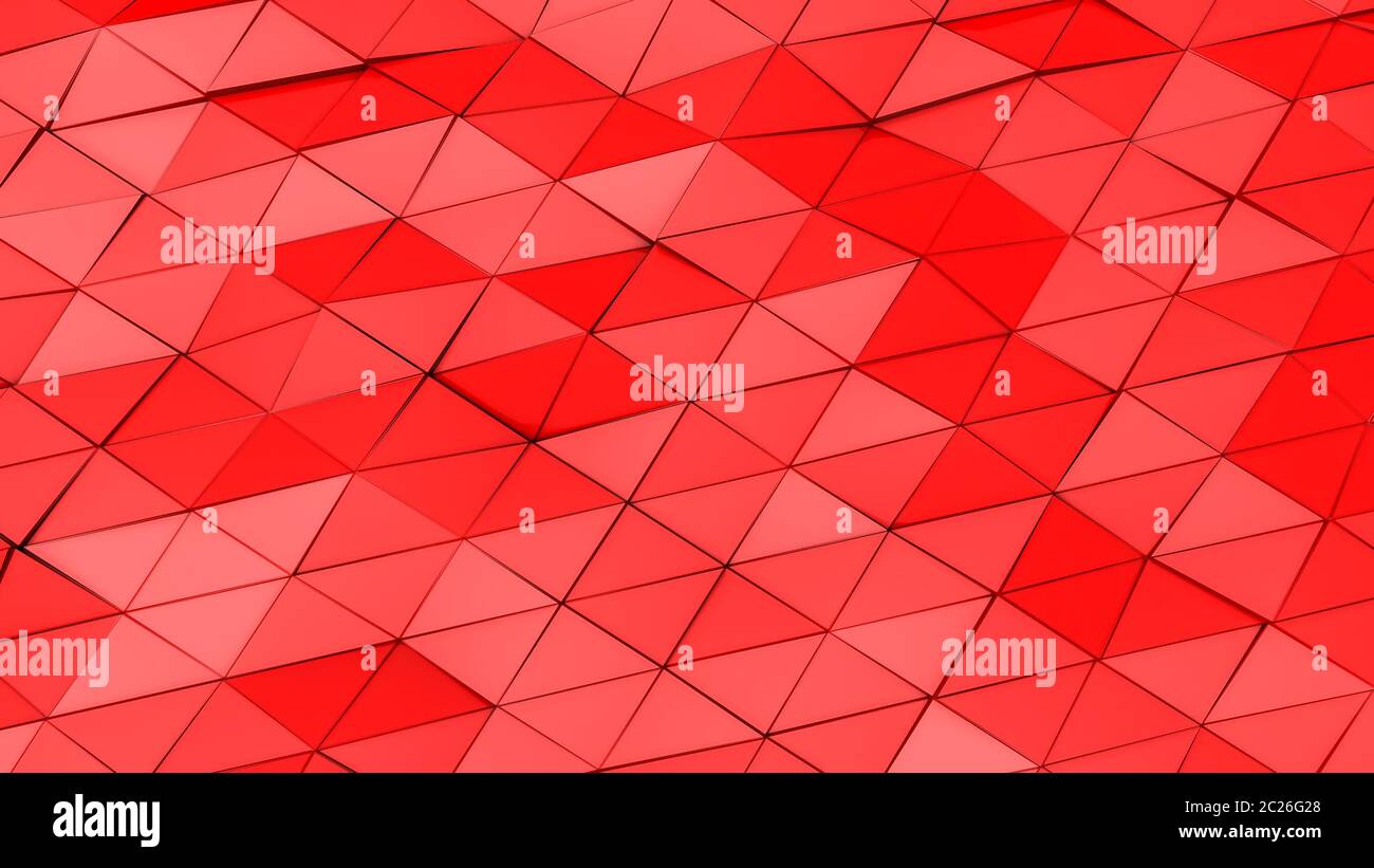 red deformed plane. abstract background. 3d render Stock Photo - Alamy