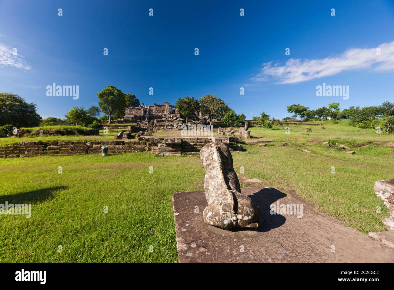 Preah Vihear Temple, Gopura iv(4th Gate) from Gopura iii(Guardian Lion ...