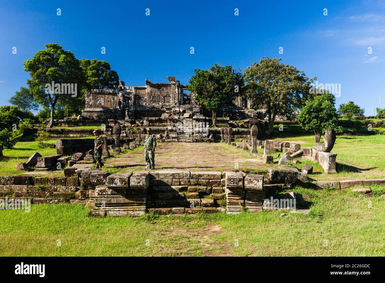 Preah Vihear Temple, Gopura iv(4th Gate), Hindu temple of ancient Khmer ...