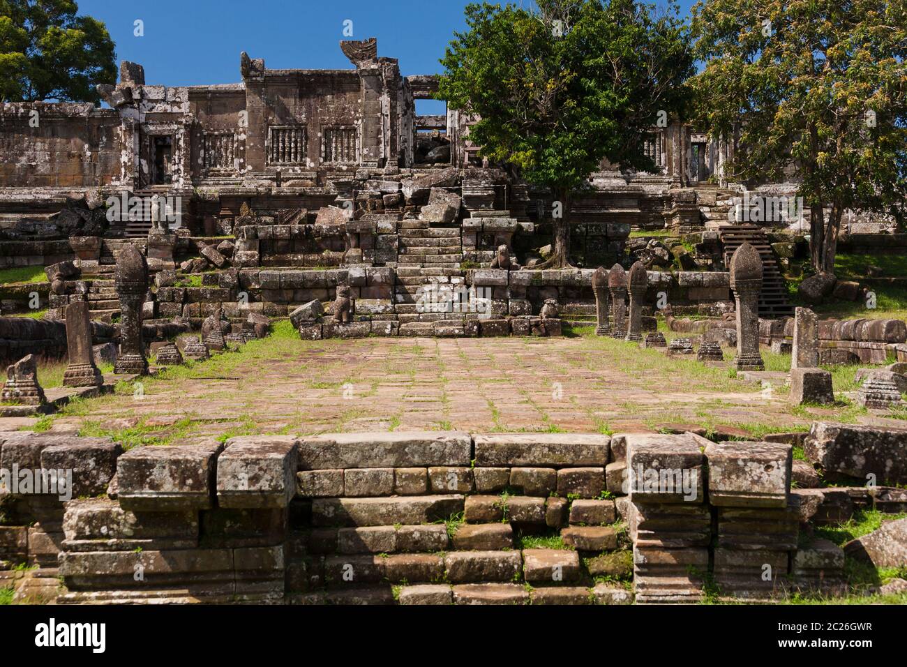 Preah Vihear Temple, Gopura iv(4th Gate), Hindu temple of ancient Khmer ...