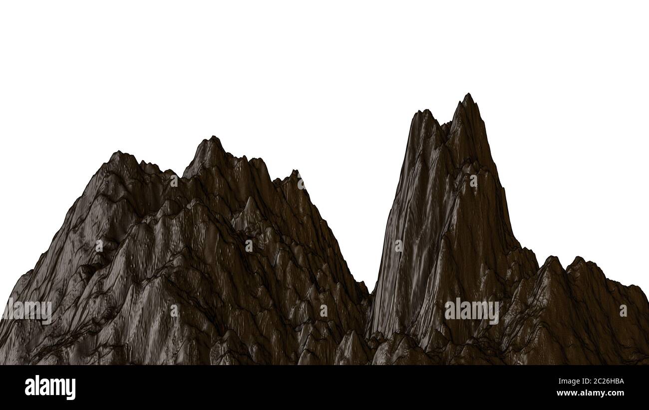 Three dimensional landscape hi-res stock photography and images - Alamy