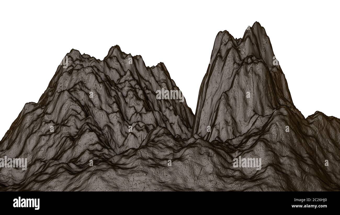 Three dimensional landscape hi-res stock photography and images - Alamy