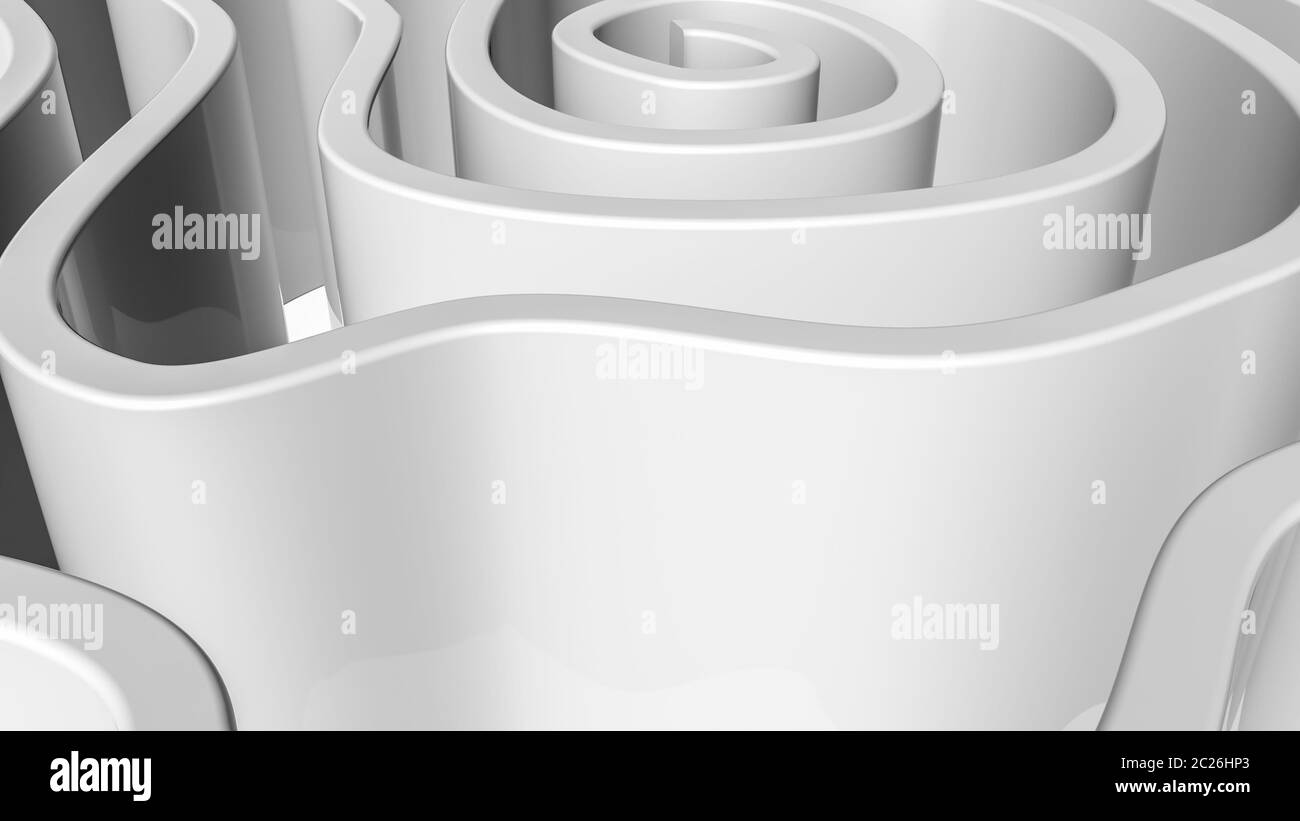 abstract gray figure. 3d render Stock Photo - Alamy