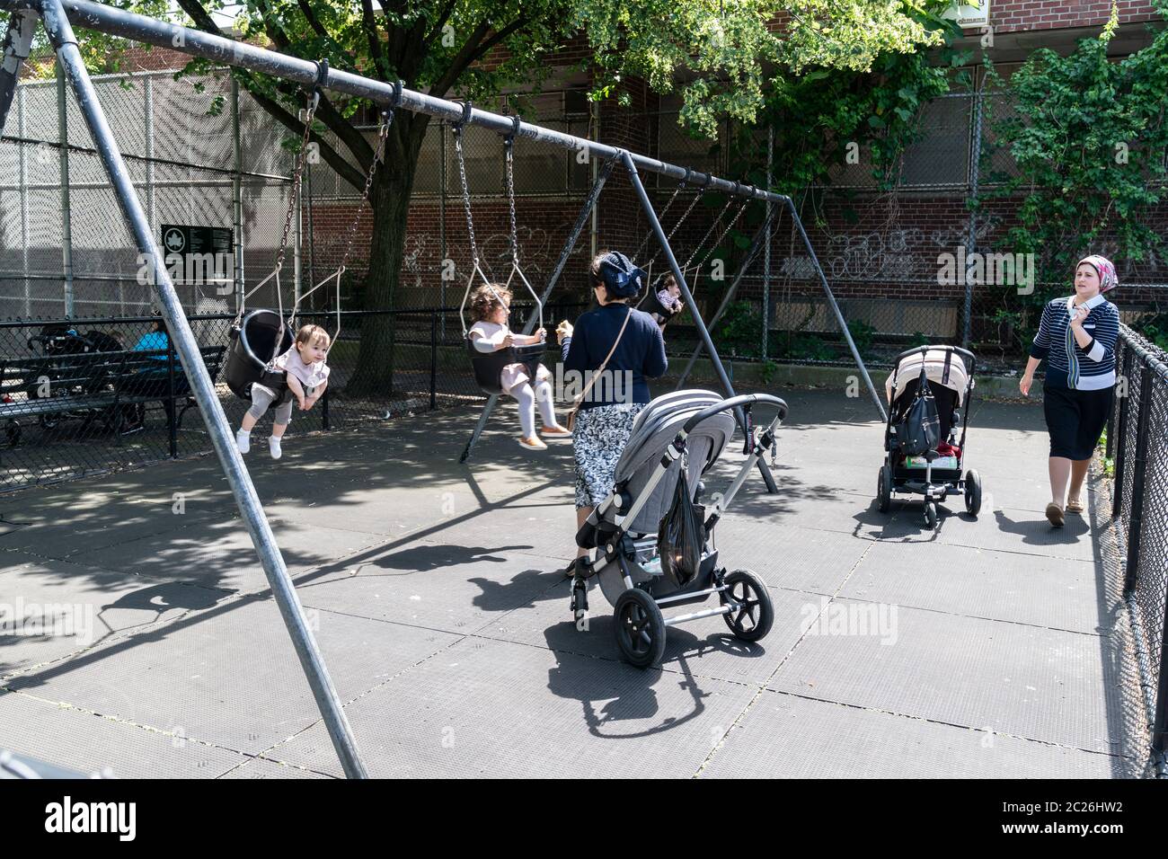 New York, NY - June 16, 2020: People defy mayor's executive order on ...