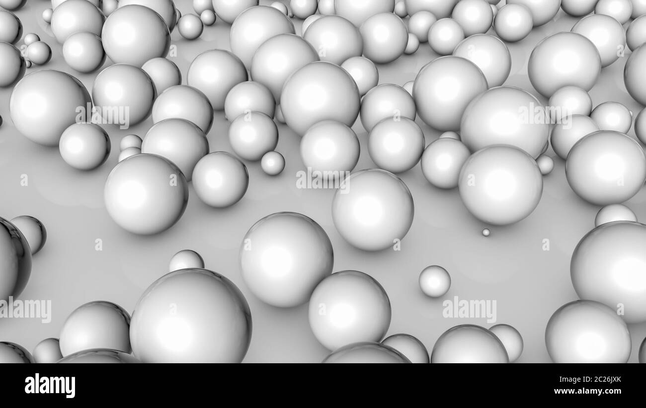 3d spheres Black and White Stock Photos & Images - Alamy