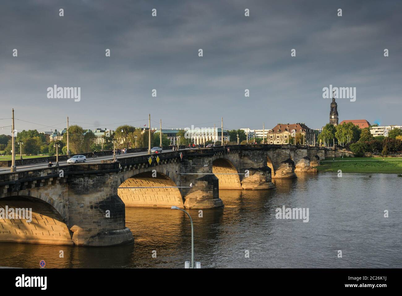 The augustus bridge hi-res stock photography and images - Alamy