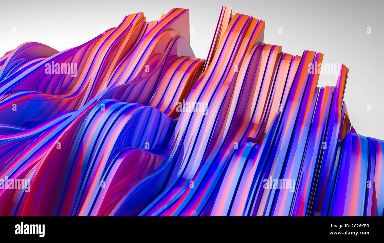 glass multicolored background. illustration. 3d RENDERING Stock Photo ...