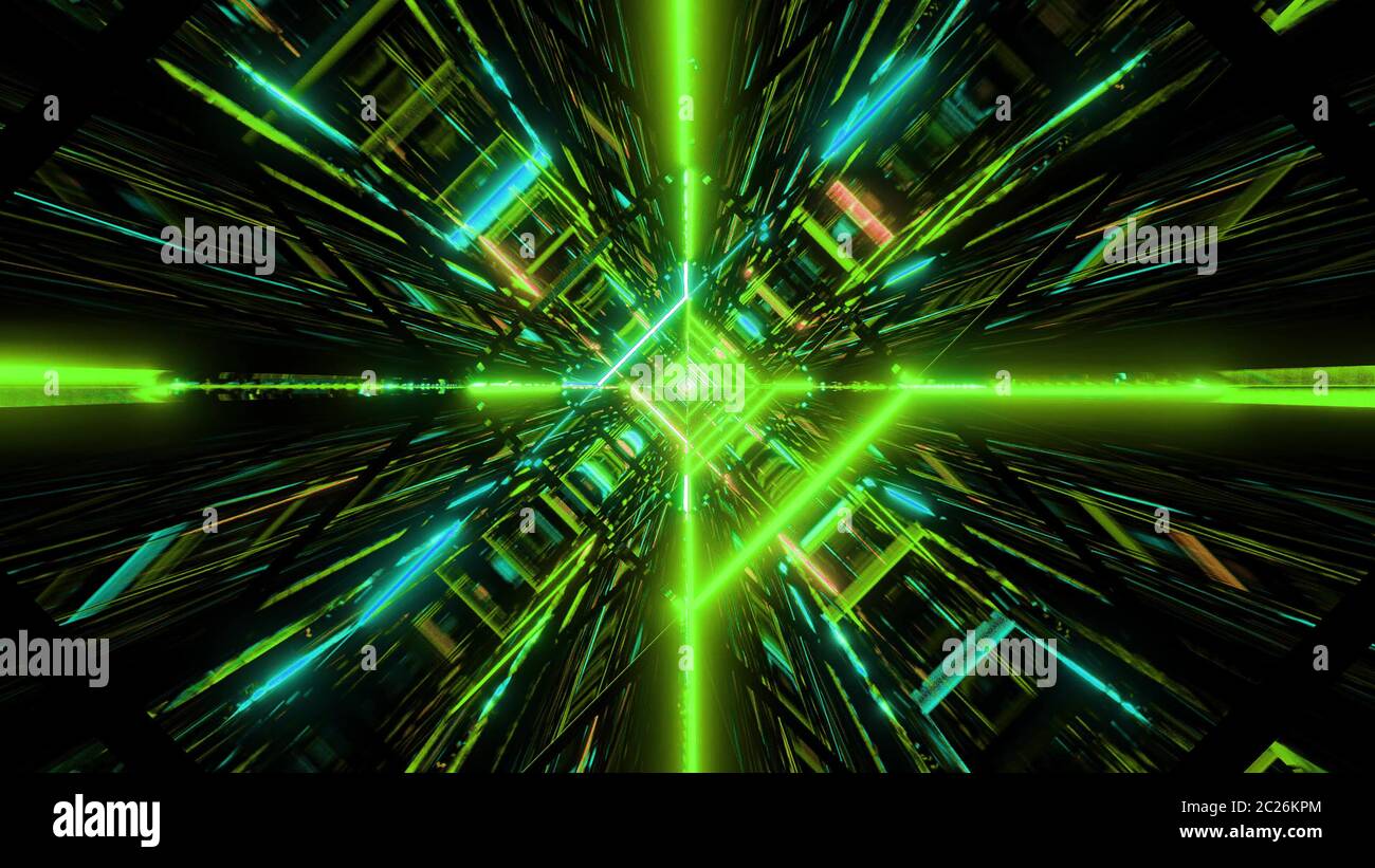 stylish green wireframe design with nice reflections background 3d ...