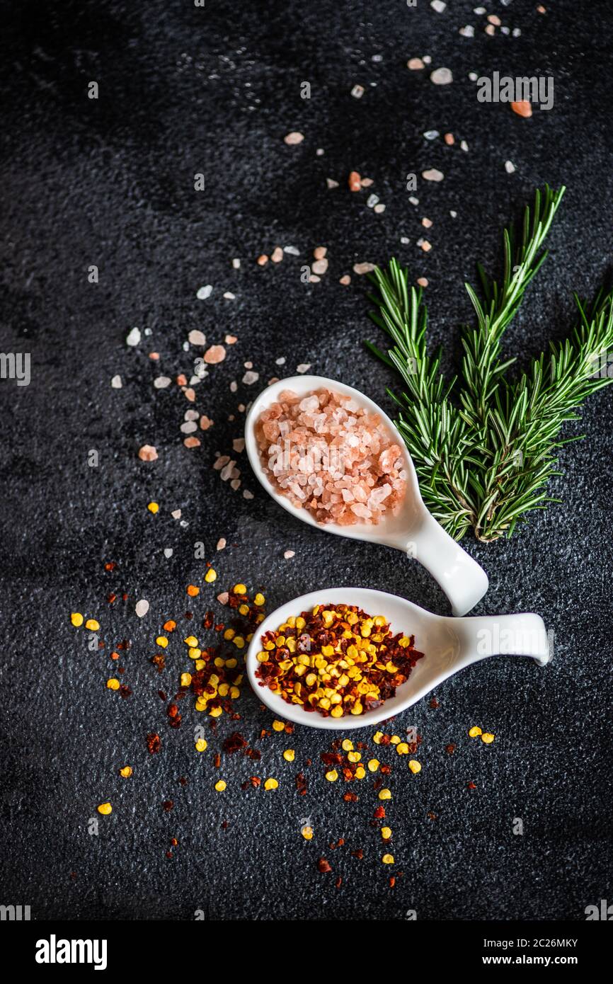 Spice cooking concept Stock Photo - Alamy