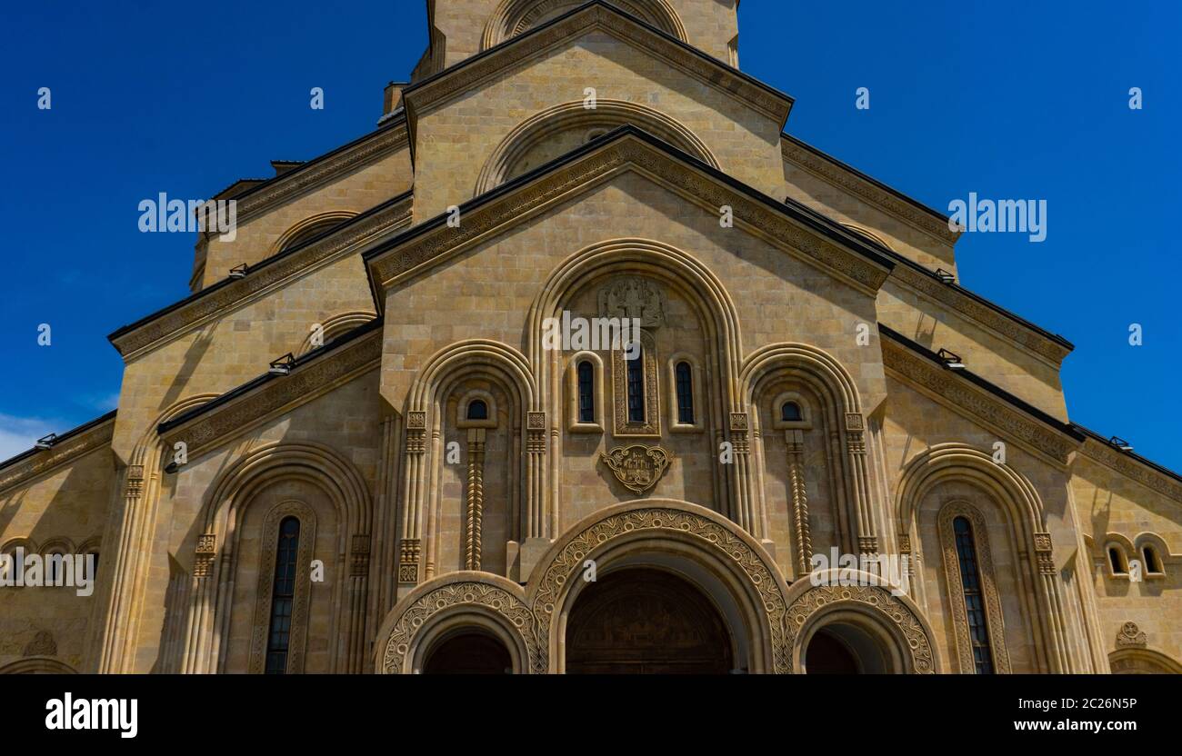 Sameba cathedral in Tbilisi, Georgia Stock Photo - Alamy