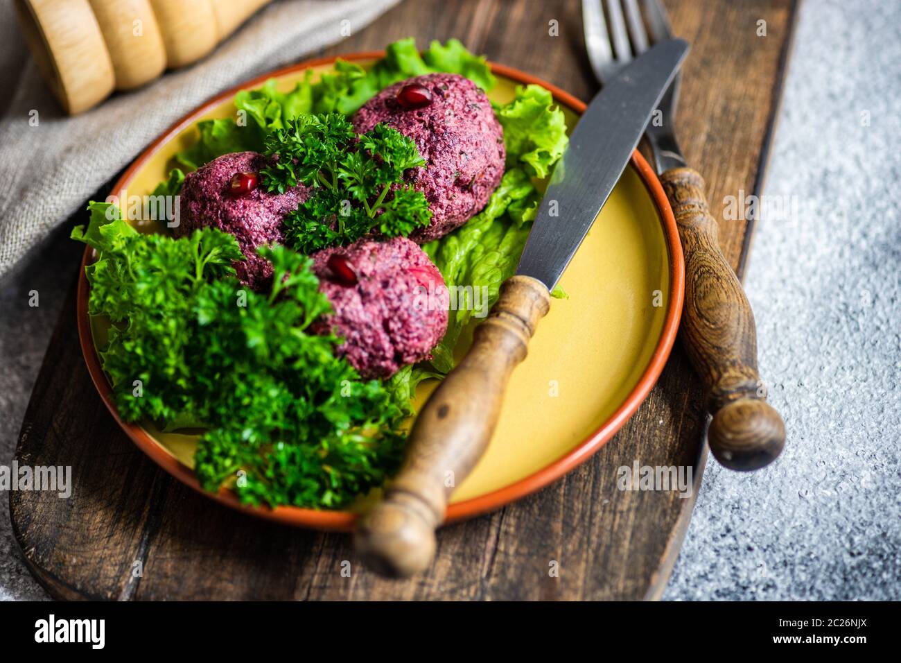 Traditional georgian dish phali Stock Photo - Alamy