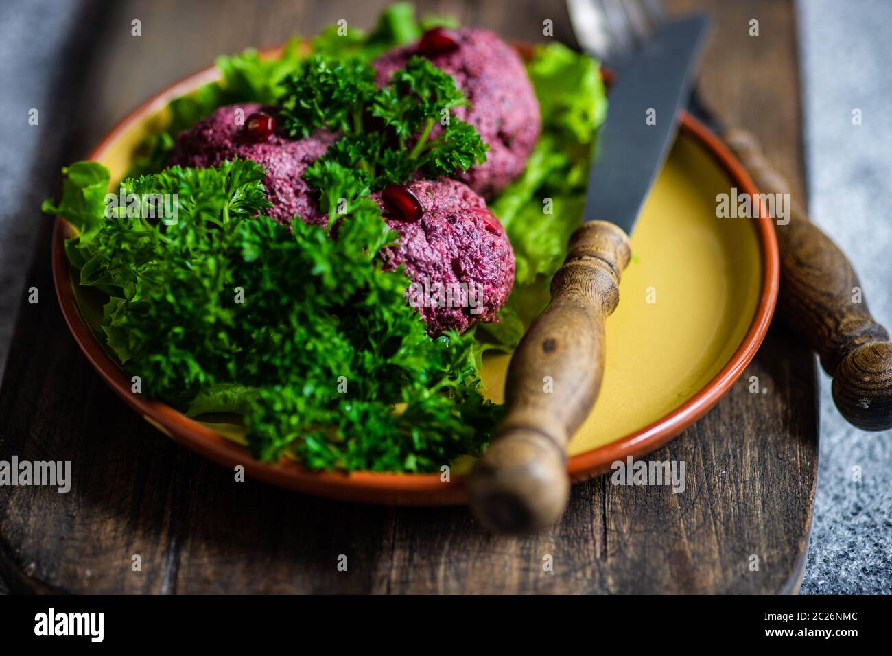 Traditional georgian dish phali Stock Photo - Alamy