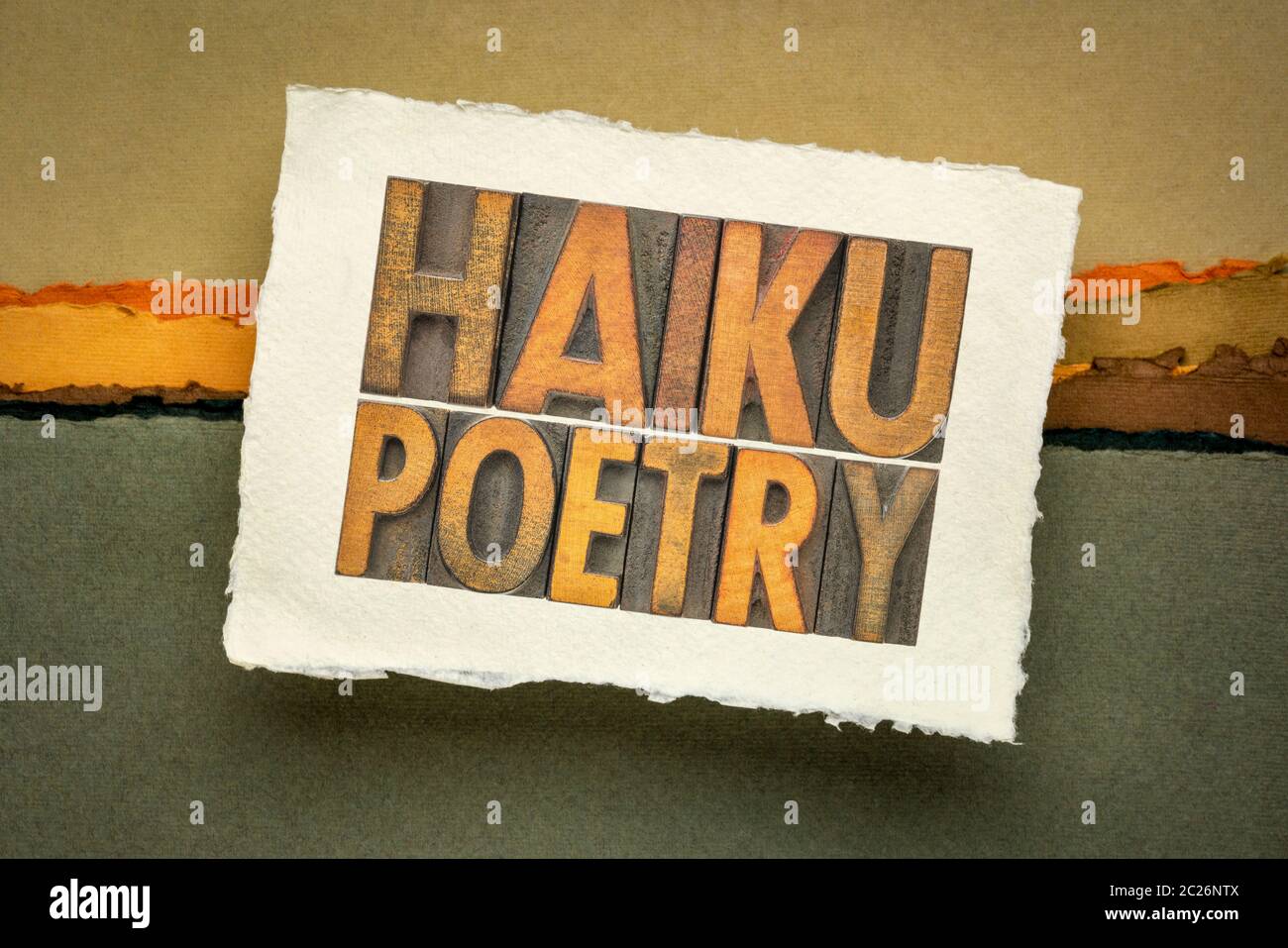 haiku poetry - a very short form of Japanese poetry - isolated word ...