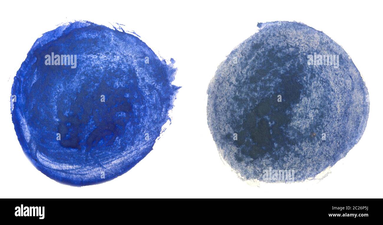 Round watercolor hi-res stock photography and images - Alamy