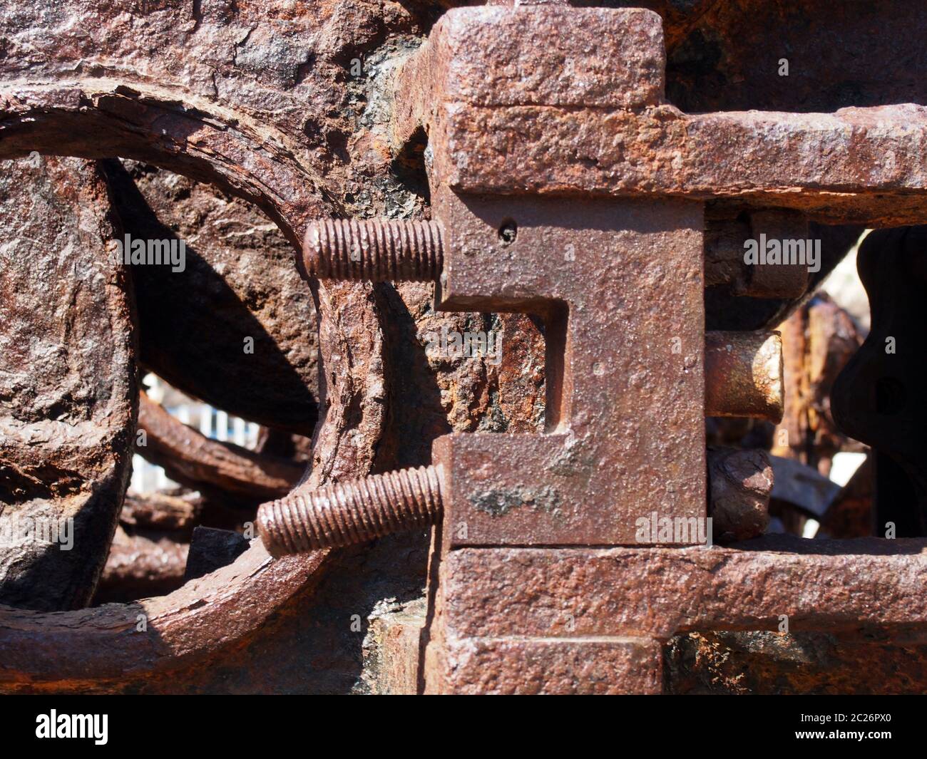 Rusted bolts hi-res stock photography and images - Alamy