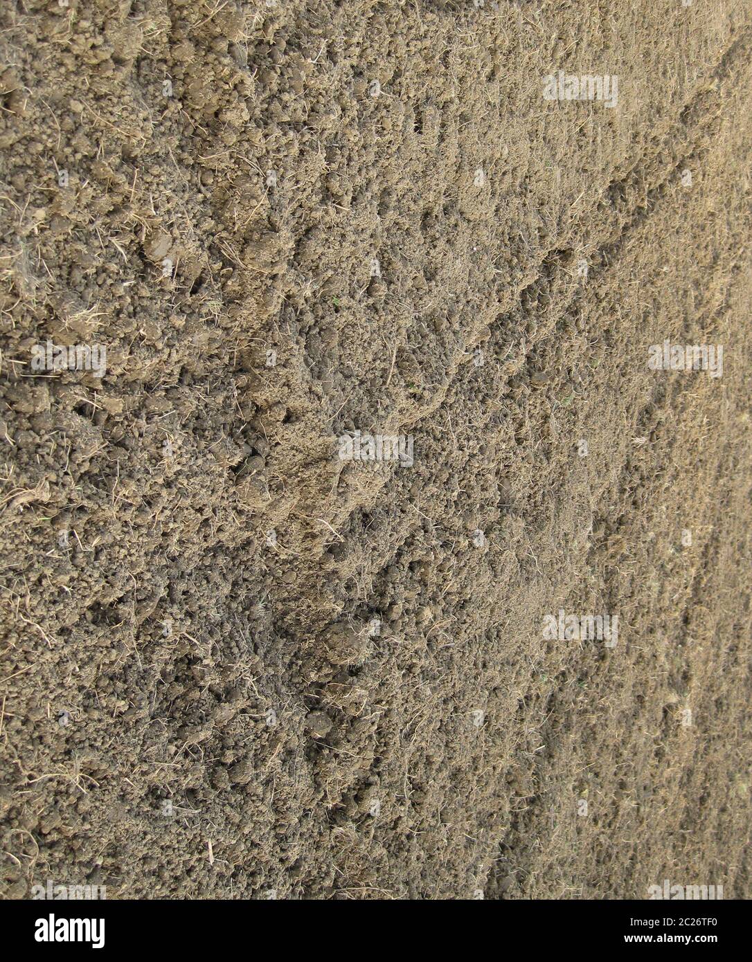 Disc harrow plow the garden. Private infield. Caring for the soil ...