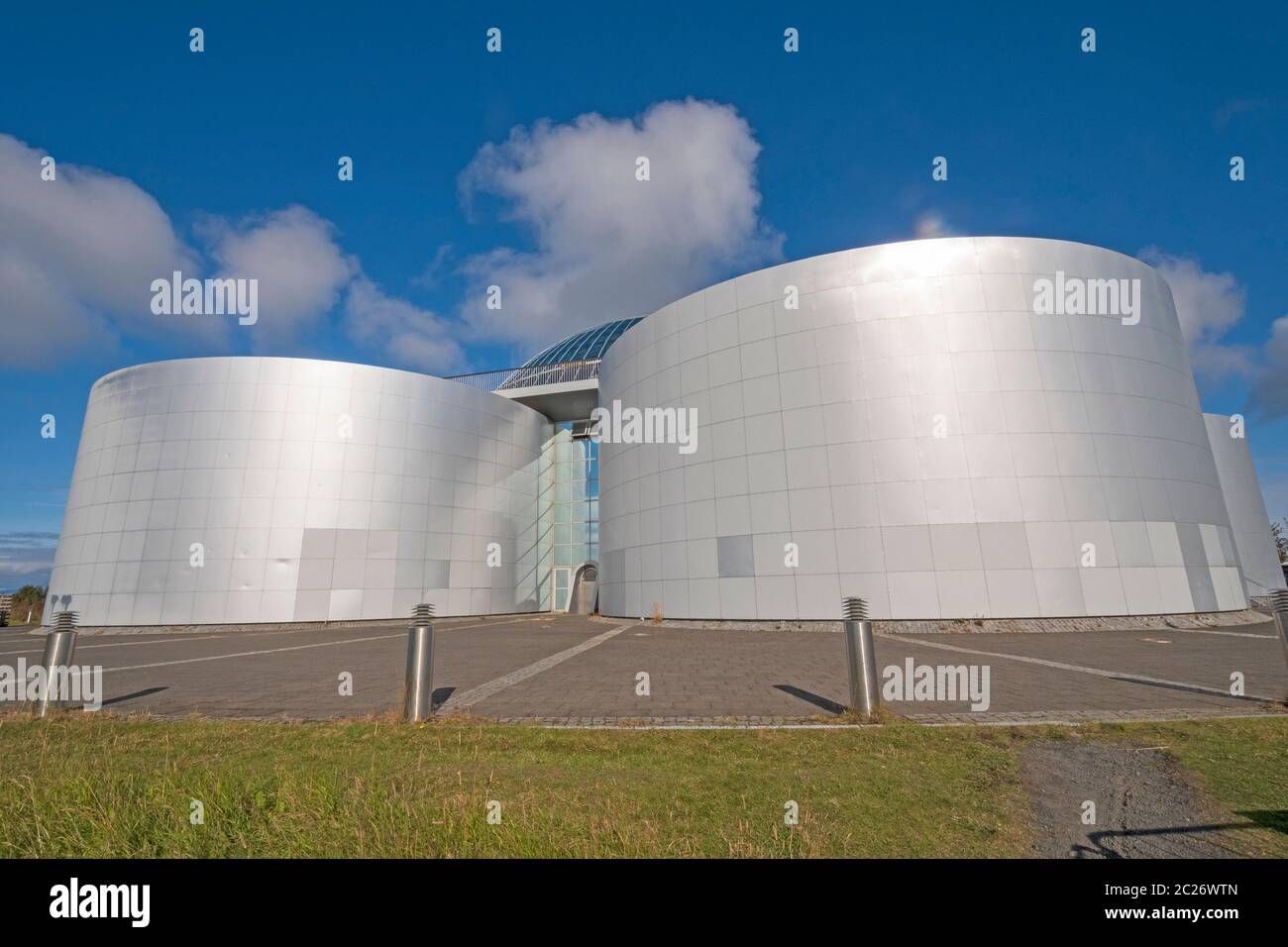 Hot Water Storage Tanks in the Perlan Building in Reykjavik Iceland ...