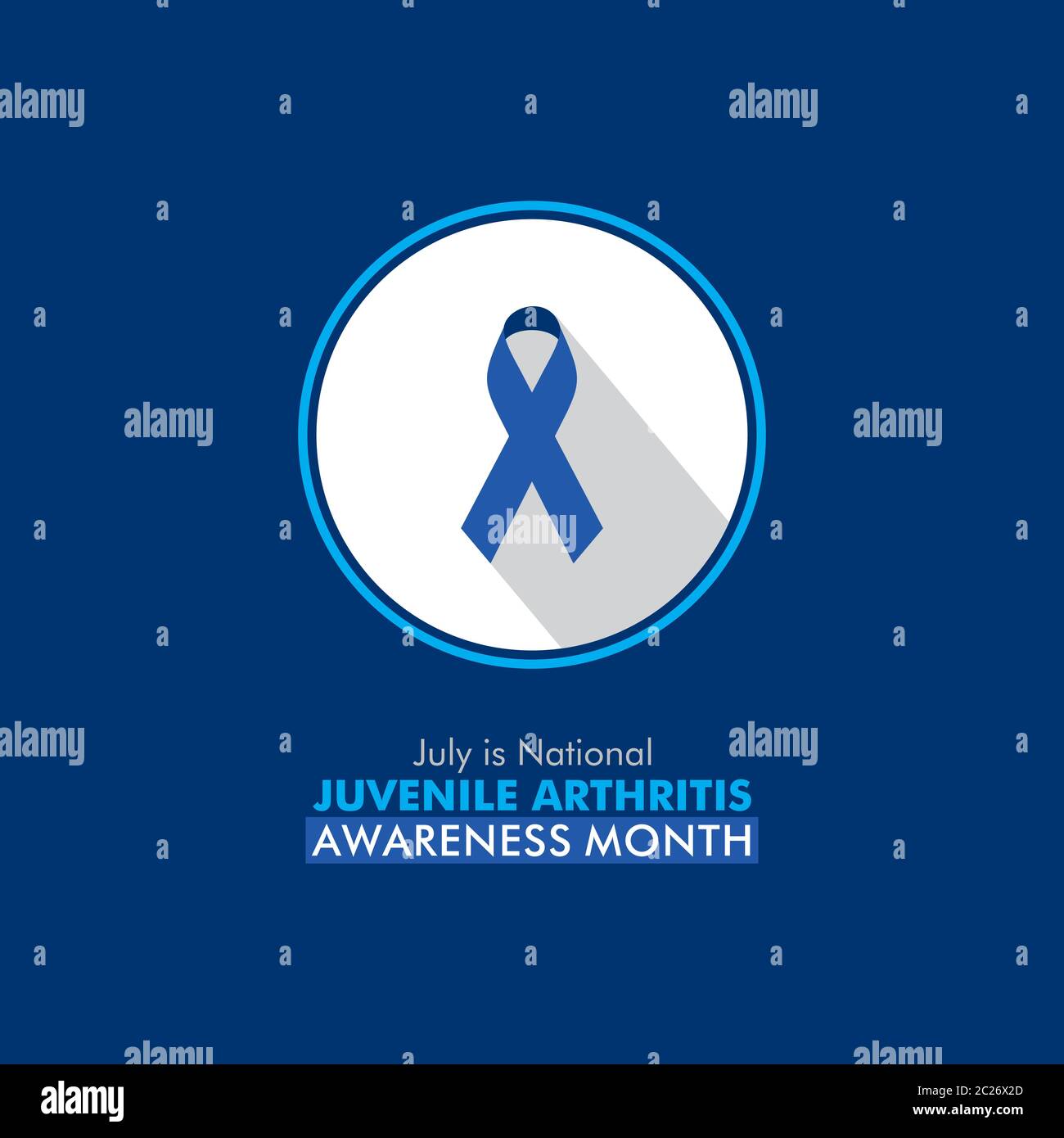 vector illustration of juvenile arthritis awareness month celebrate in ...