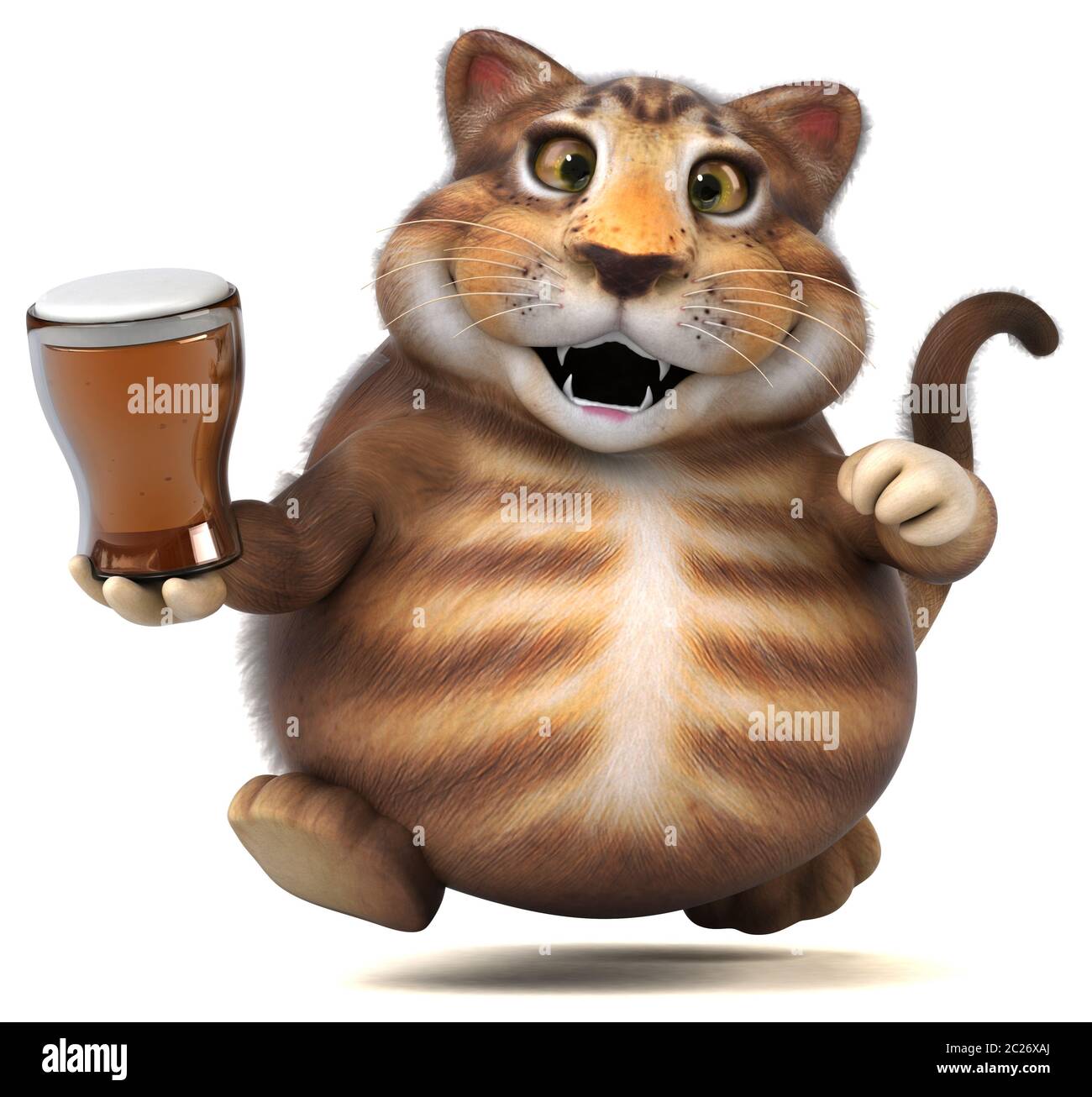 Fat Cats With Beer