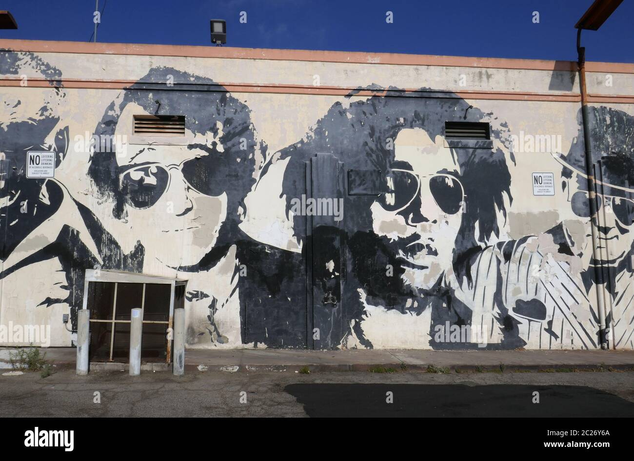 Ray charles mural hi-res stock photography and images - Alamy