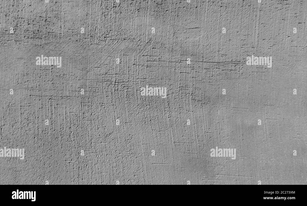 Texture of gray, unpainted plaster on the wall Stock Photo - Alamy