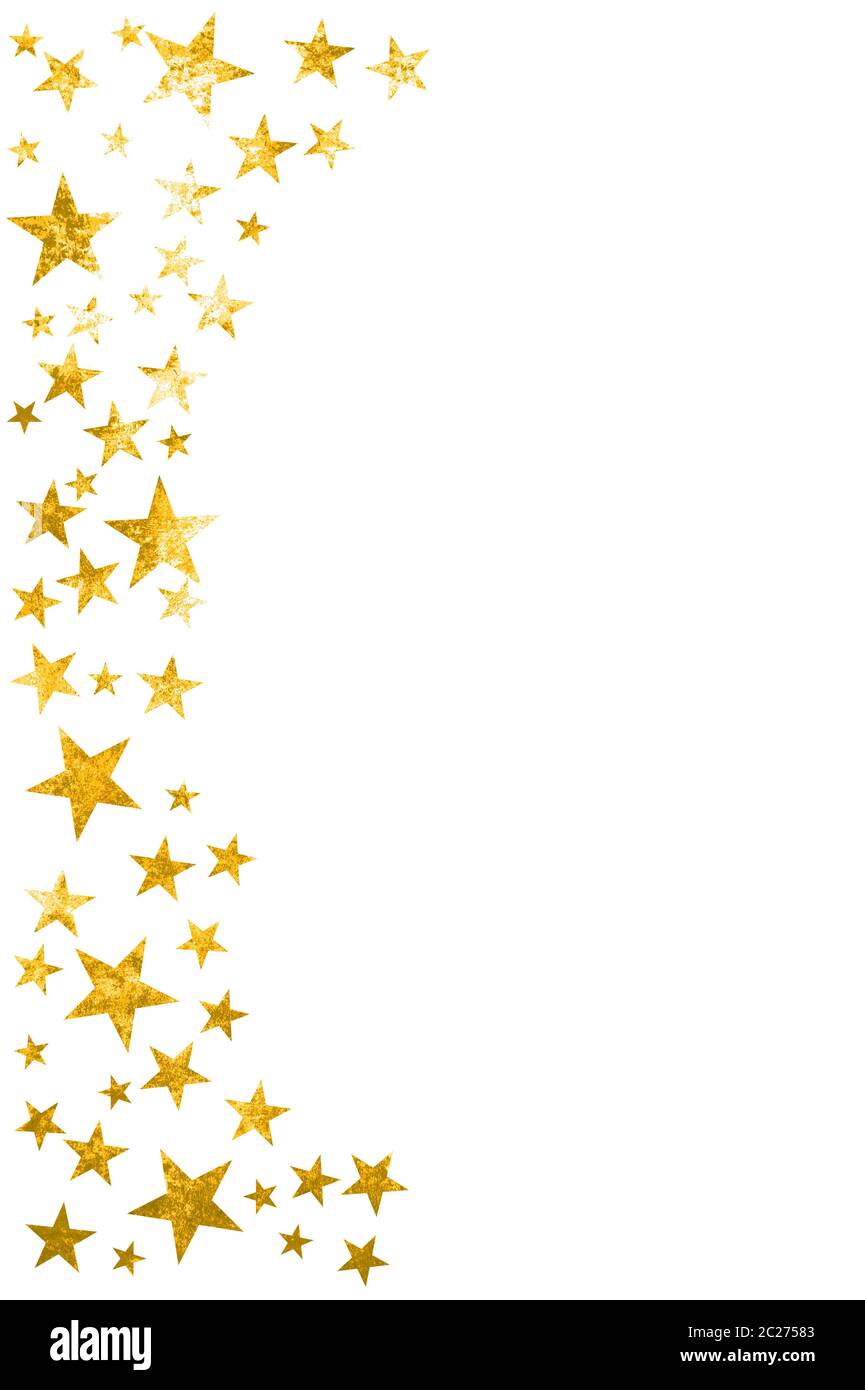 Gold Star Page Border