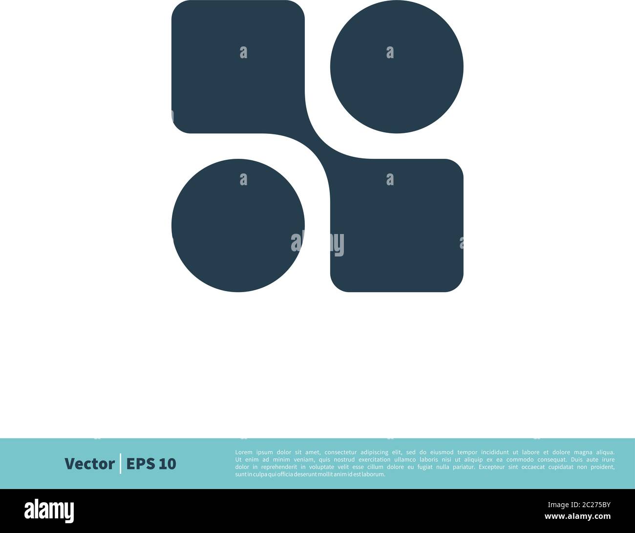 Abstract Connection Icon Vector Logo Template Illustration Design ...