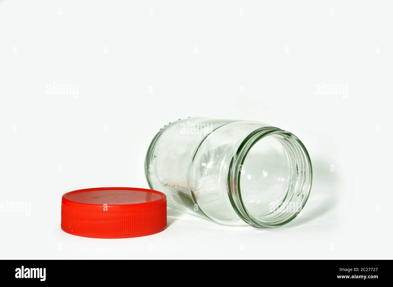 Empty bottle isolated in white background Stock Photo - Alamy