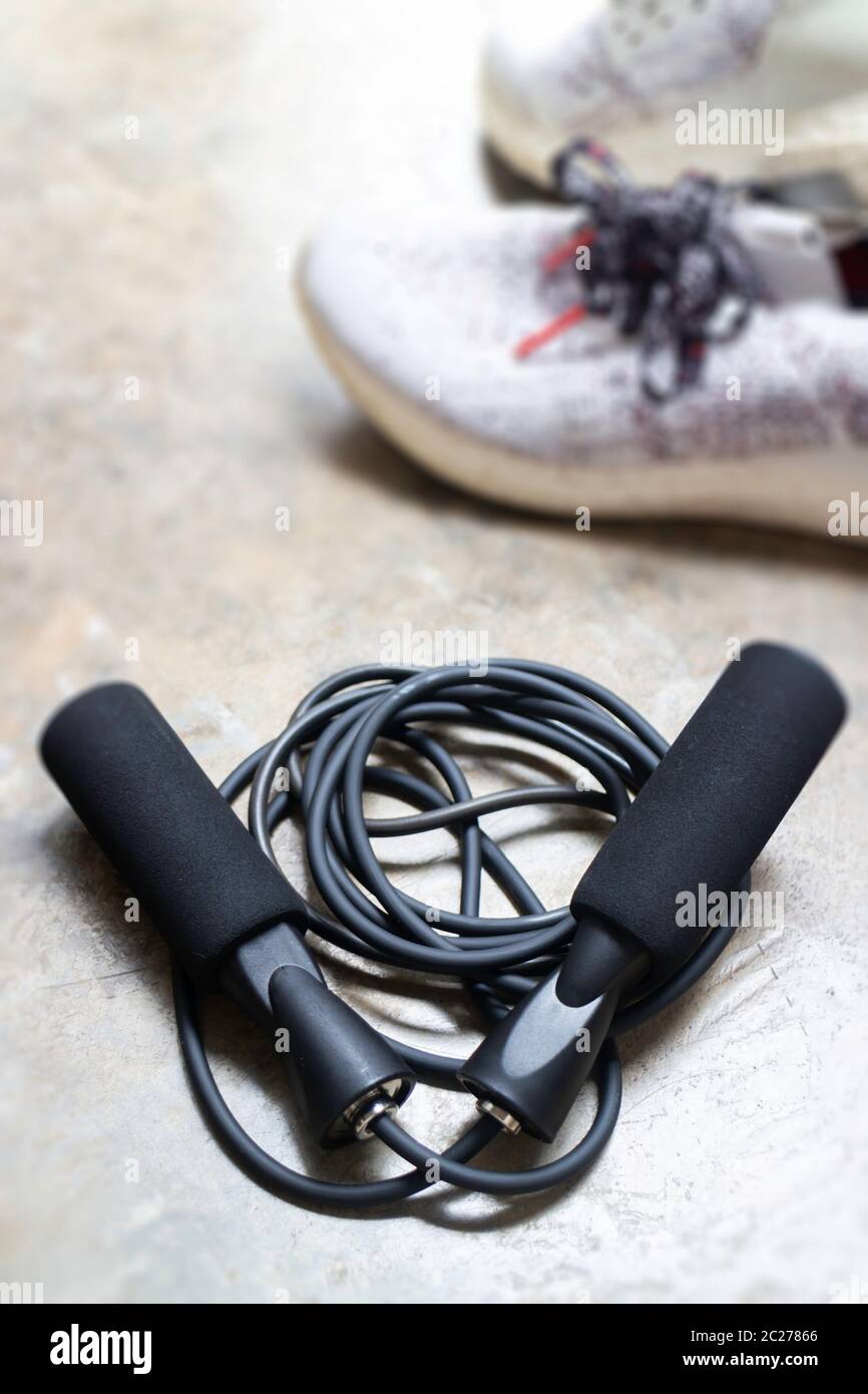 Equipment for jump rope sports, stock photo Stock Photo - Alamy