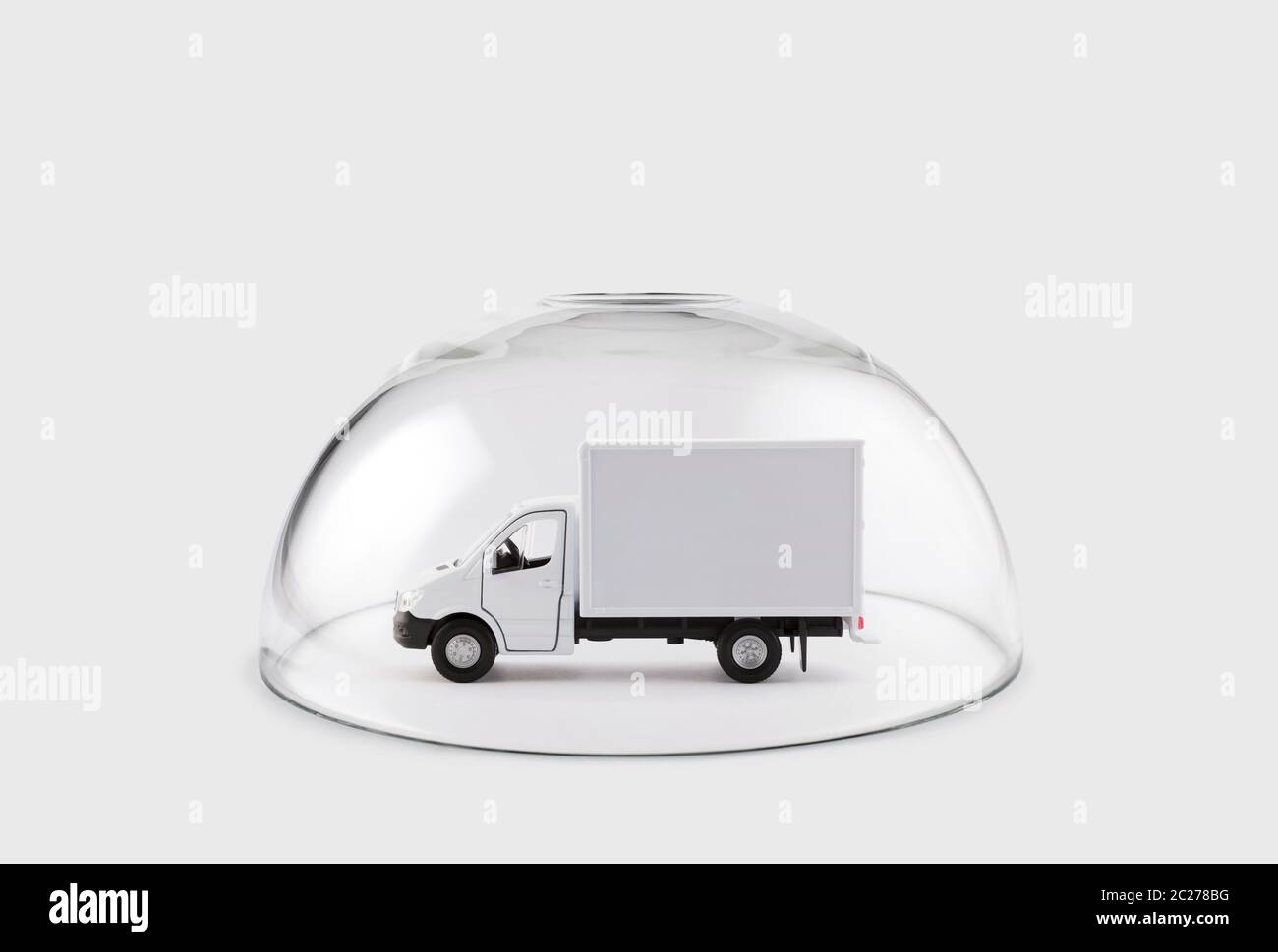 Delivery shield hi-res stock photography and images - Alamy
